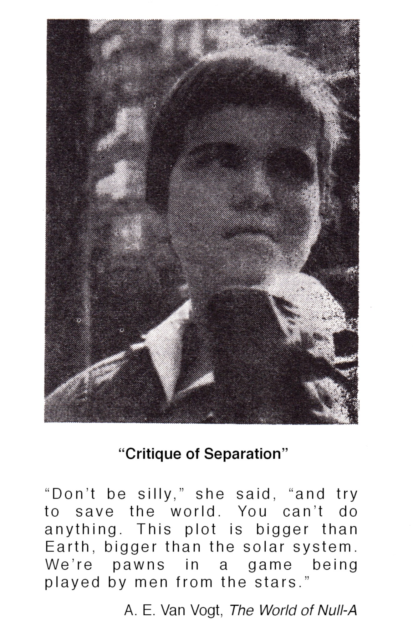 The Situationist International by way of A. E. Van Vogt | the sinister ...