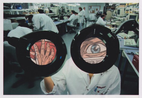 Collage—know that | the sinister science