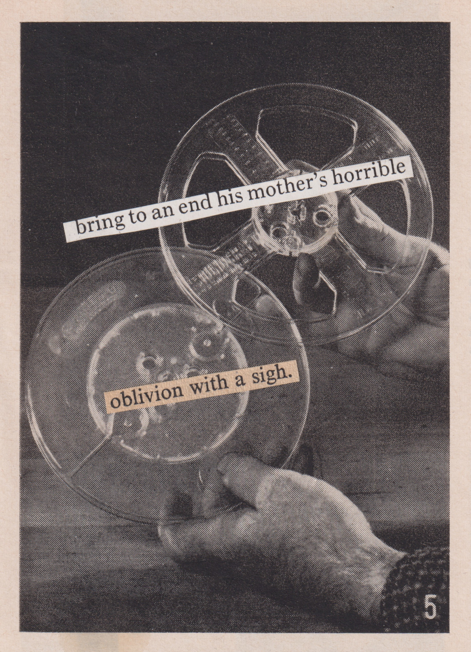 Collage—bring to an end… | the sinister science